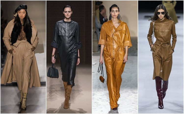 La tendance mode : Le total look cuir à adopter sans trop hésiter ...