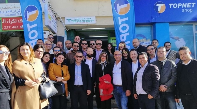 TOPNET inaugure son premier point de vente franchisé TOPNET SHOP au KEF ...